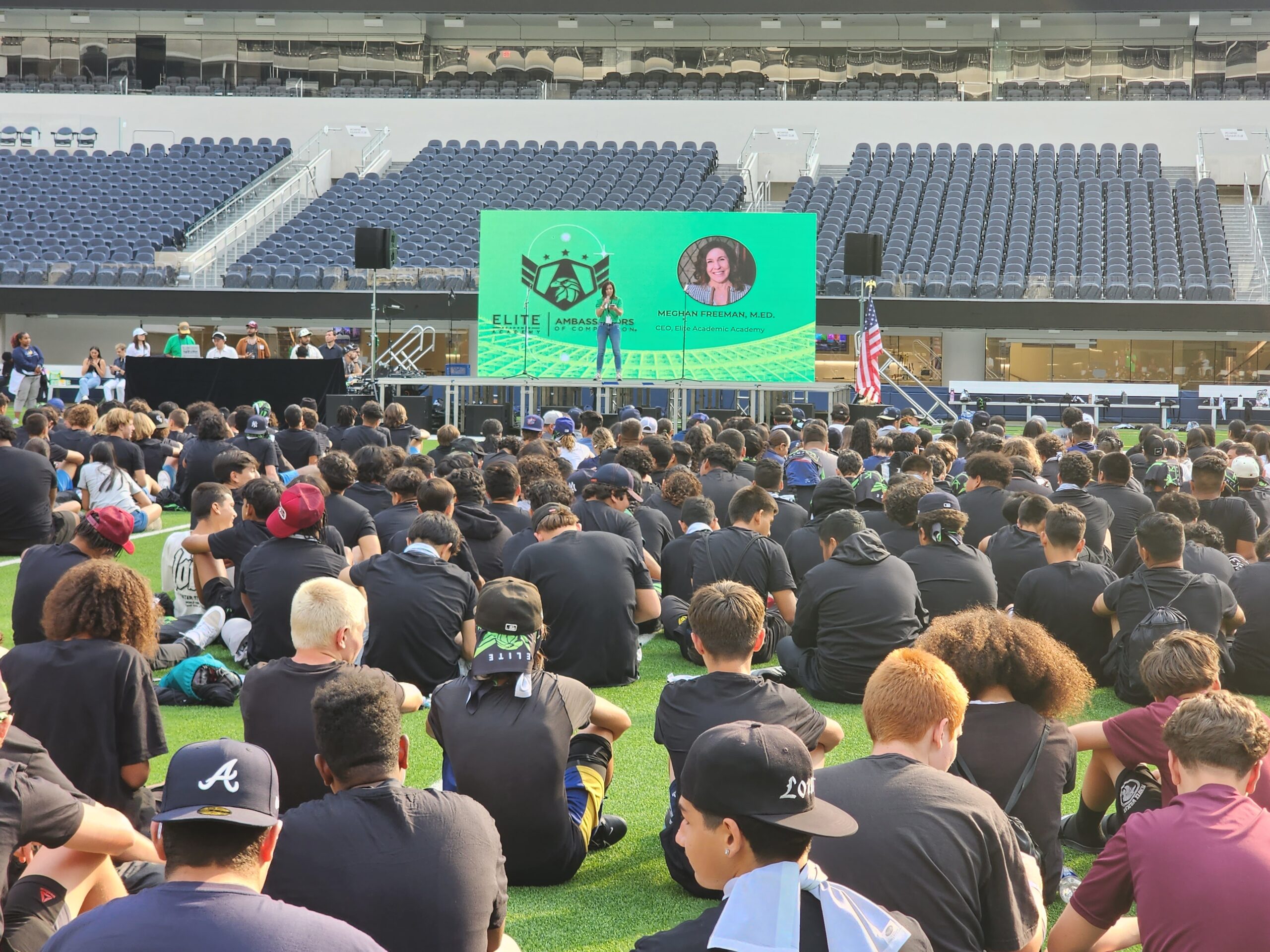 Peak Performance Kick-Off 2023 at SoFi Stadium - Elite Academic Academy